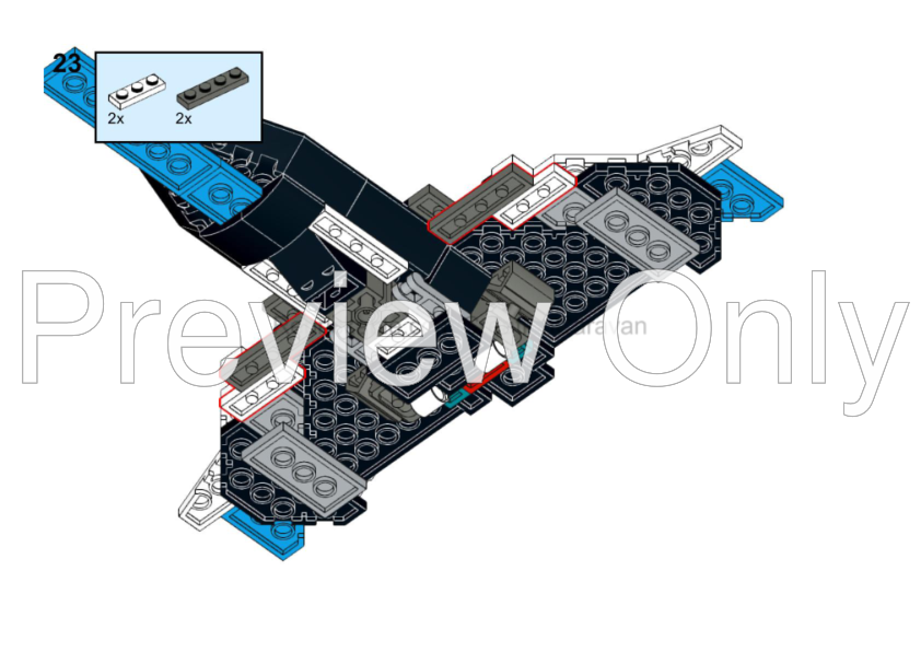 LEGO MOC Star Fox Arwing Minifigure Scale by CreationCaravan (Brad ...