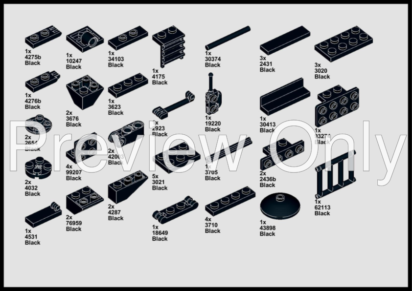 LEGO MOC HQ-6 Missile System by Somerslego | Rebrickable - Build with LEGO