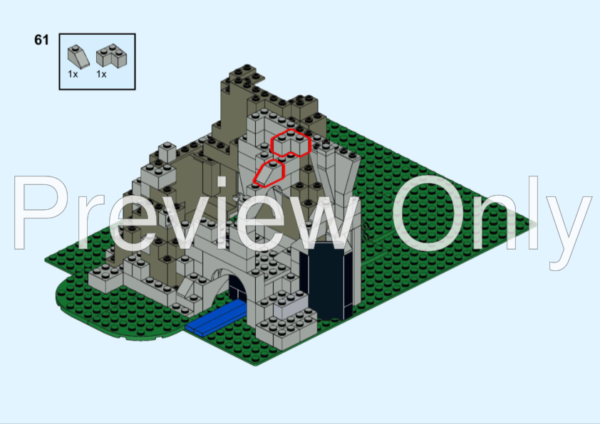 LEGO MOC-228257 Dark Tower by BrickVink | Rebrickable - Build with LEGO