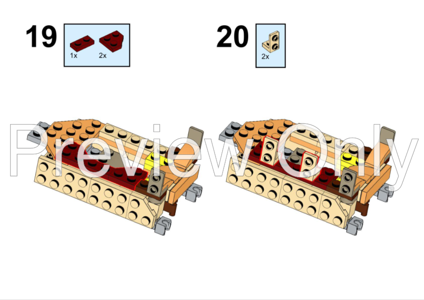 LEGO MOC Catbus - My Neighbor Totoro 76970 Aquilops Jurassic Alt Build ...