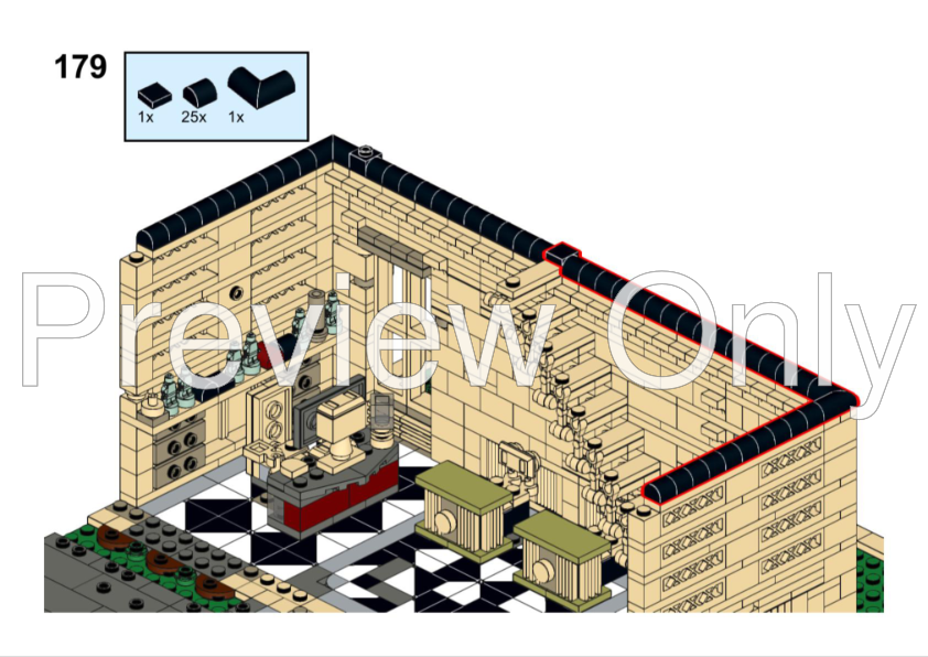 LEGO MOC-228399 The Consulate by Brick Artisan | Rebrickable - Build ...