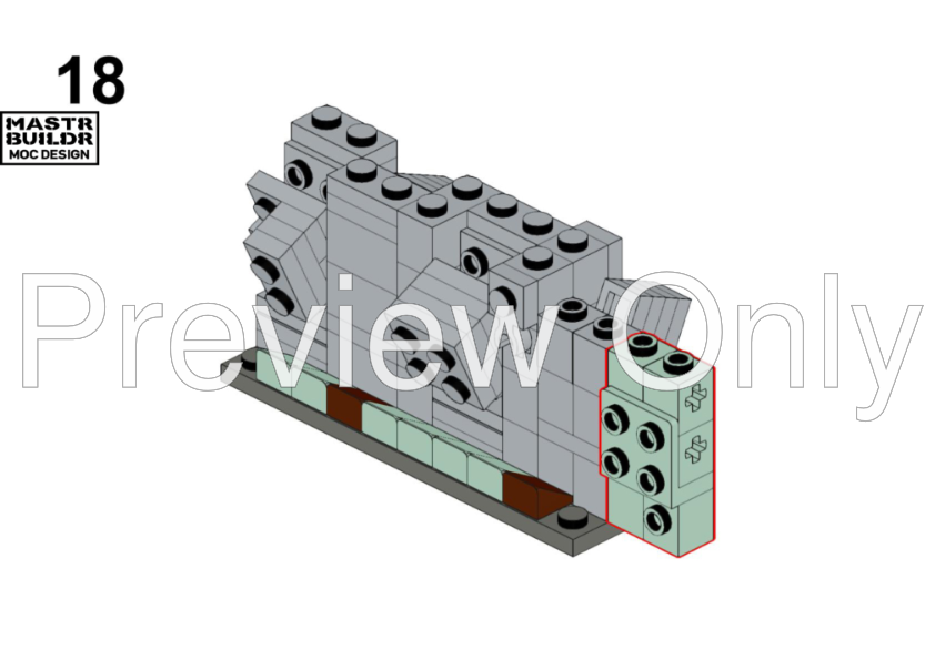LEGO MOC-228601 Sandtrooper Dewback by mastrbuildr | Rebrickable ...