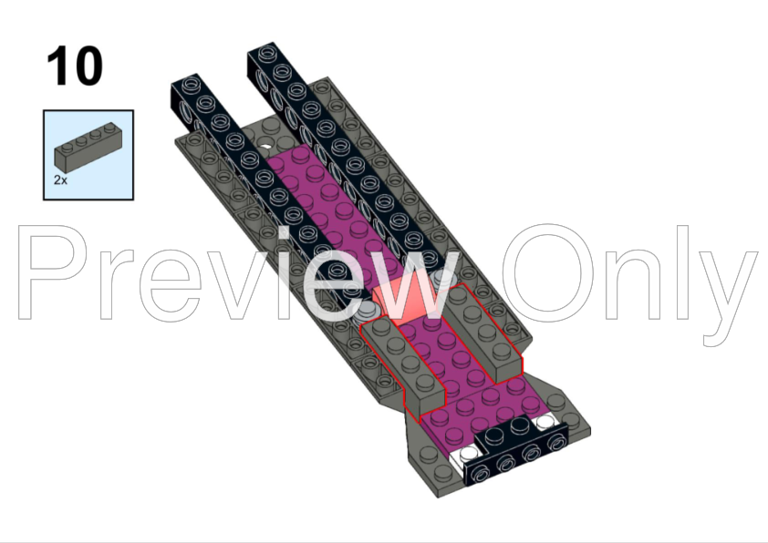 LEGO MOC Nightmare Falcon by ford4thot | Rebrickable - Build with LEGO