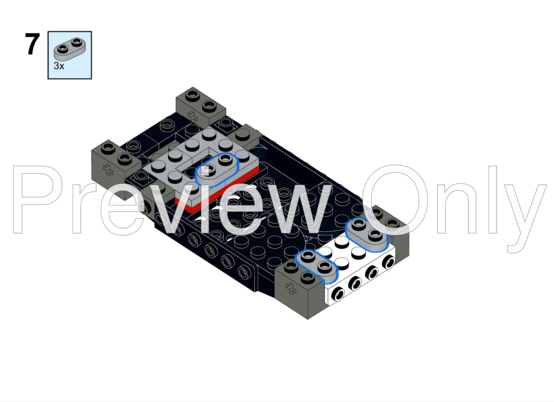 LEGO MOC 77239 Nissan R34 GT-R Skyline by KMPMOCS | Rebrickable - Build ...