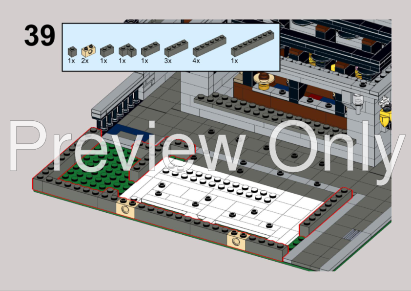 LEGO MOC-229171 10255 - Japanese restaurants remodel by micke_berglund ...