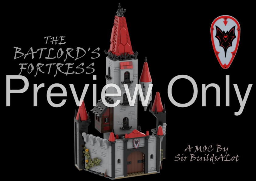 LEGO MOC-229262 The Batlord's Fortress by Sir BuildsALot | Rebrickable ...