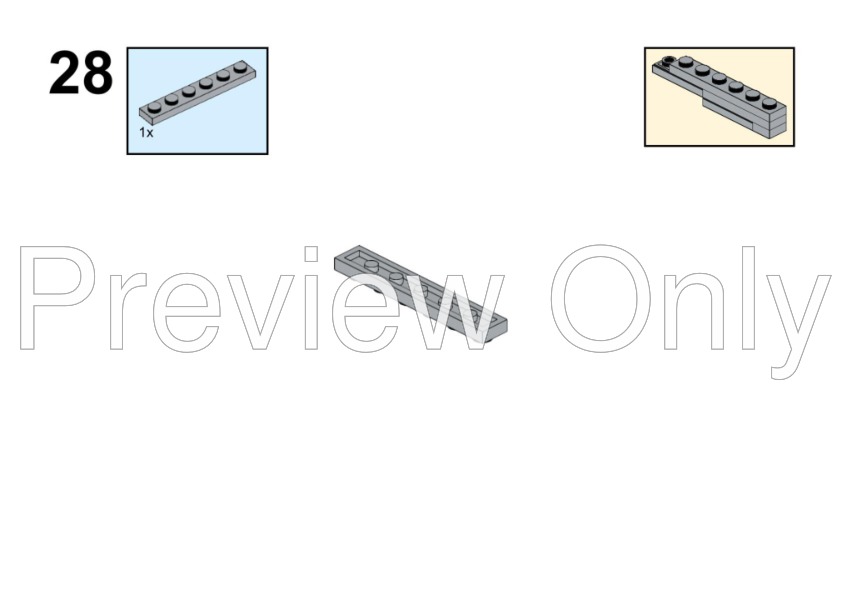 LEGO MOC-229306 Dassault Mirage 2000C (1:43) by lordromanov01 ...
