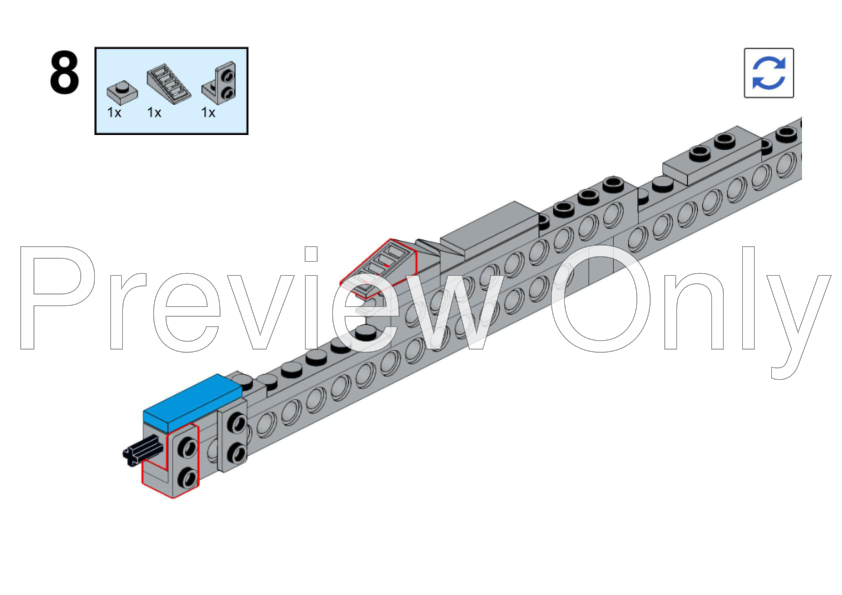 LEGO MOC-229306 Dassault Mirage 2000C (1:43) by lordromanov01 ...