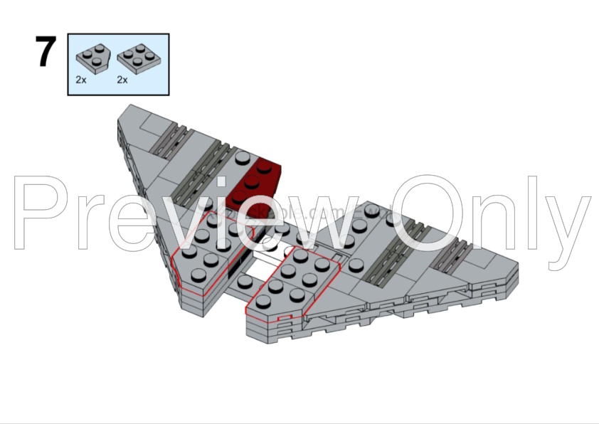 LEGO MOC-229407 Republic Frigate (Consular-class cruiser) Midi-scale by ...