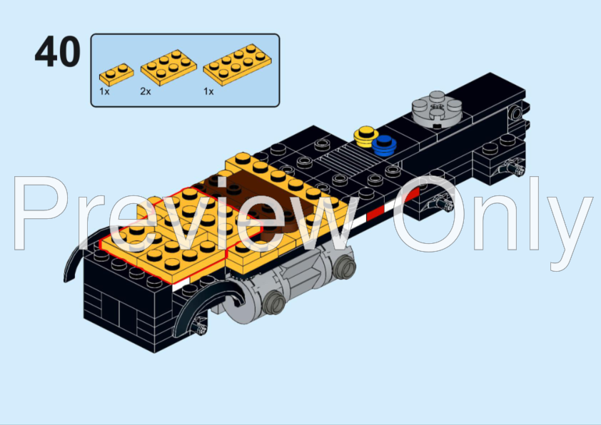 LEGO MOC-229454 American Construction Truck and Flatbed Trailer by ...
