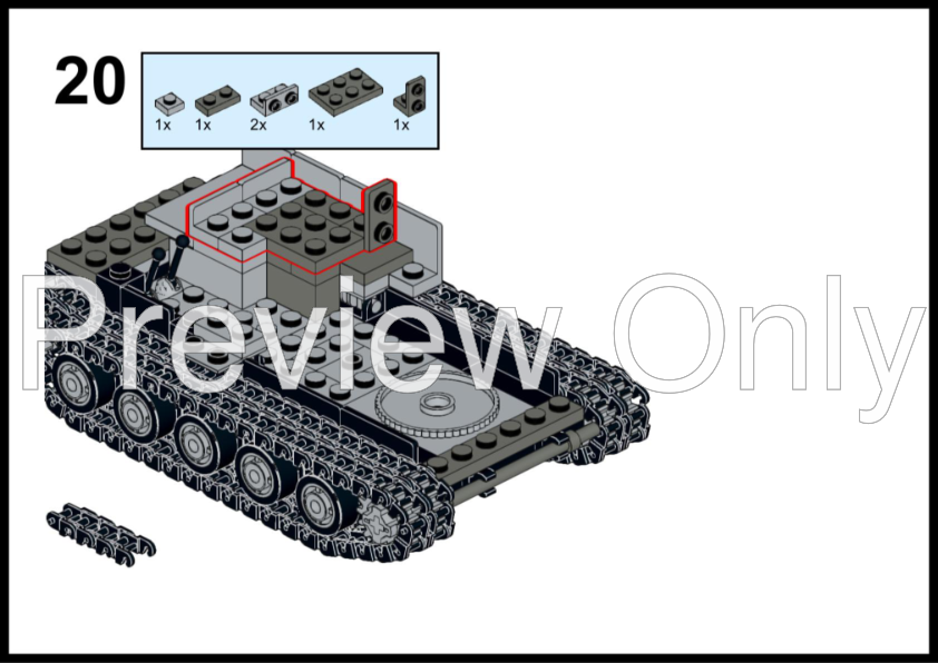 LEGO MOC-229550 M113 Mortar Carrier by HMMWVmocs | Rebrickable - Build ...