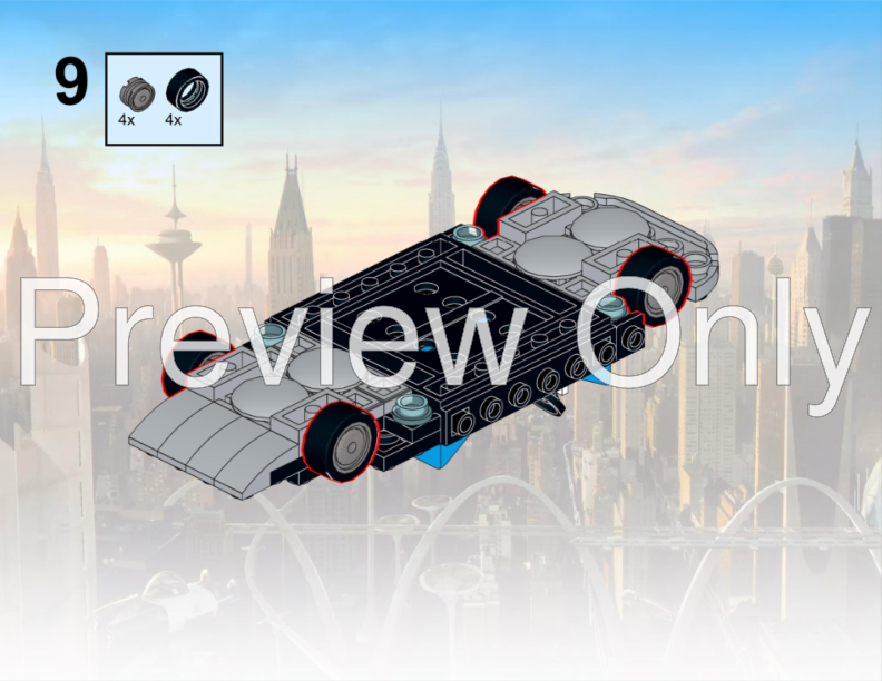 LEGO MOC Fantasticar - Fantastic 4 First Steps by AinzaBuilds ...