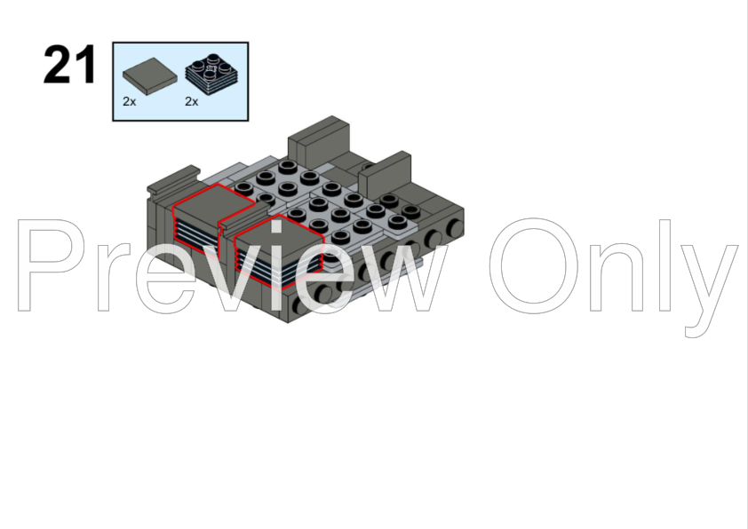 LEGO MOC LEGO ww1/2 FCM 2C (Char 2C) by Romainww2 | Rebrickable - Build with LEGO