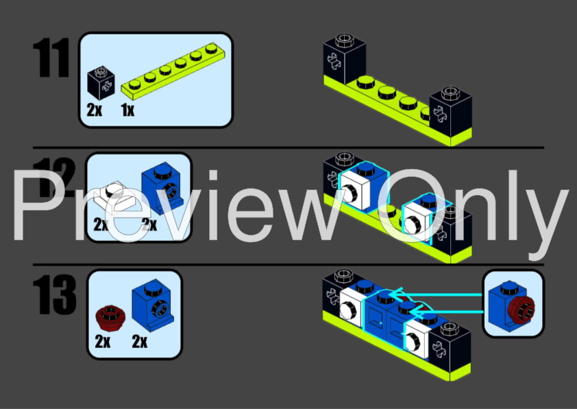 LEGO MOC 77237 Charger Hellcat Inspired by NJDesign | Rebrickable ...