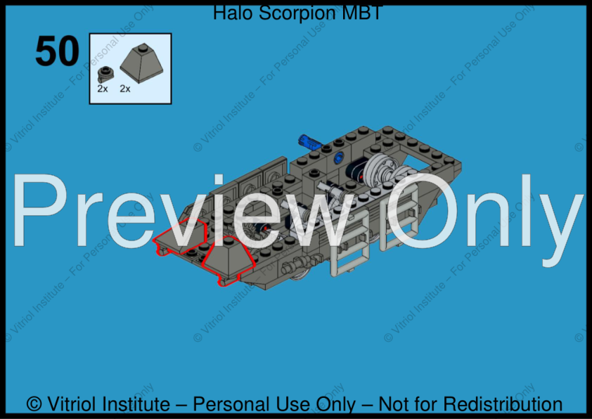 LEGO MOC-229657 Scorpion Main Battle Tank – Custom LEGO® MOC by Vitriol ...