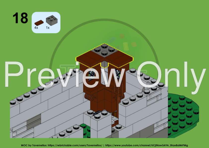 LEGO MOC-229726 10332 - Town Entrance by Tavernello | Rebrickable ...