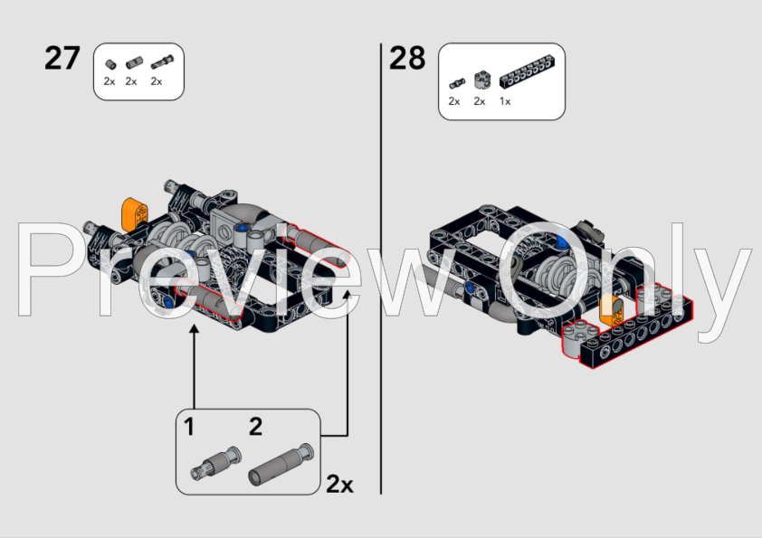 LEGO MOC-229746 Tyrrell P34 1976 - working V8 by bentobrick ...
