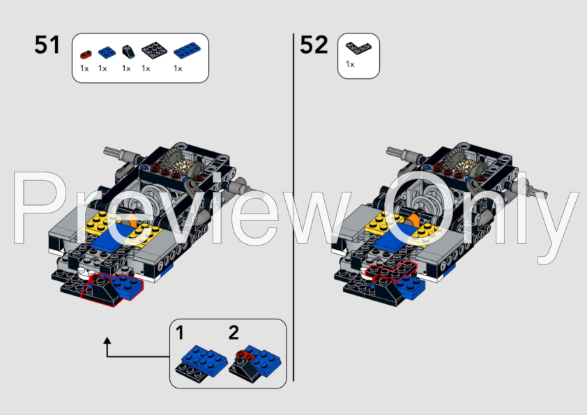 LEGO MOC-229746 Tyrrell P34 1976 - working V8 by bentobrick ...