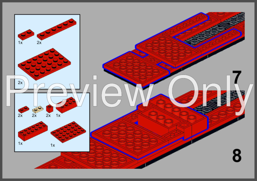 LEGO MOC USS Constellation-class frigate by BasicBuilder23 ...