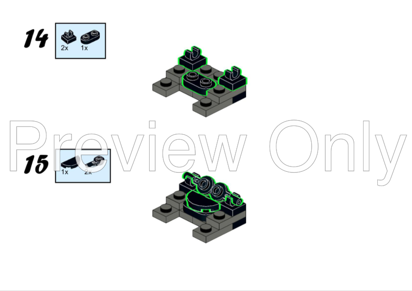 LEGO MOC 76919: McLaren Racer Pod by MK4 | Rebrickable - Build with LEGO