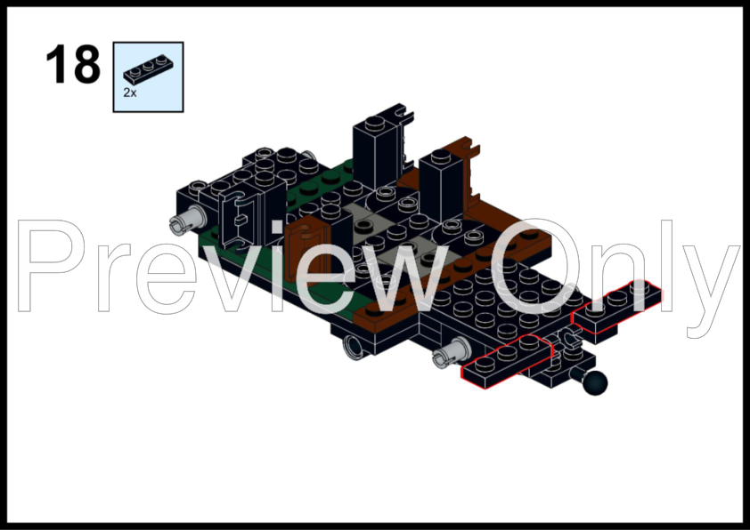 LEGO MOC HMMWV Camo by HMMWVmocs | Rebrickable - Build with LEGO