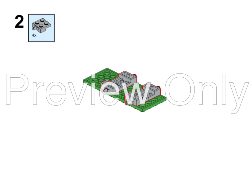 LEGO MOC-230162 Krone Press to tractor lego city by veronj ...