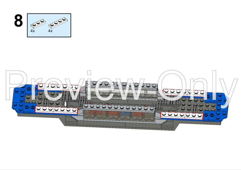 LEGO MOC 60337 Metroliner - Club Car by Jakob_ | Rebrickable - Build ...