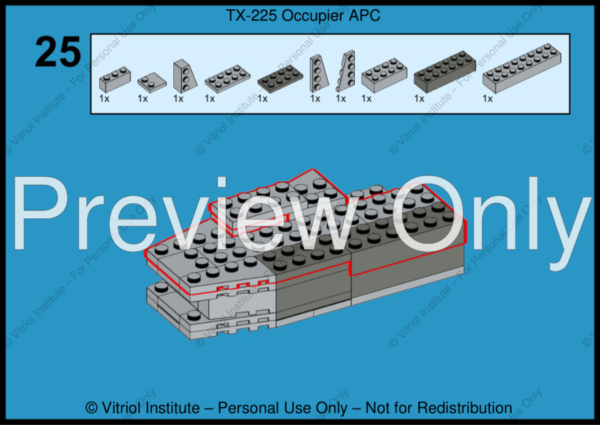 LEGO MOC TX-225 Occupier APC – Custom LEGO® MOC by Vitriol_Institute ...