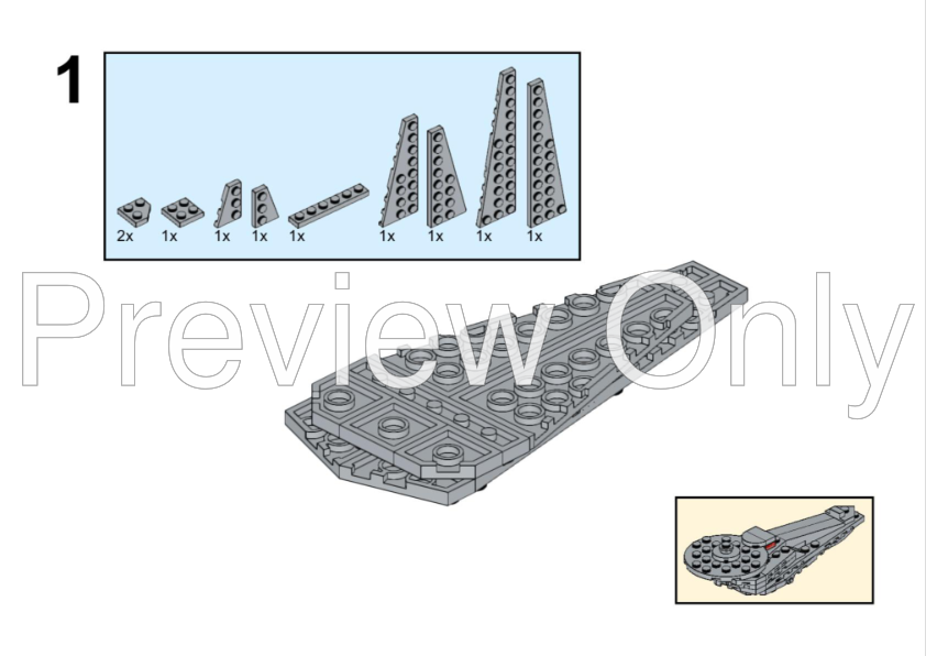 LEGO MOC-230499 Keith-Class Scout by LegendAJ | Rebrickable - Build ...