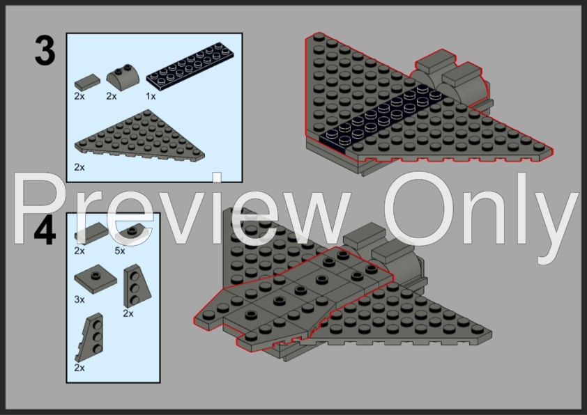 LEGO MOC-230515 USAF Jet Collection by BasicBuilder23 | Rebrickable ...