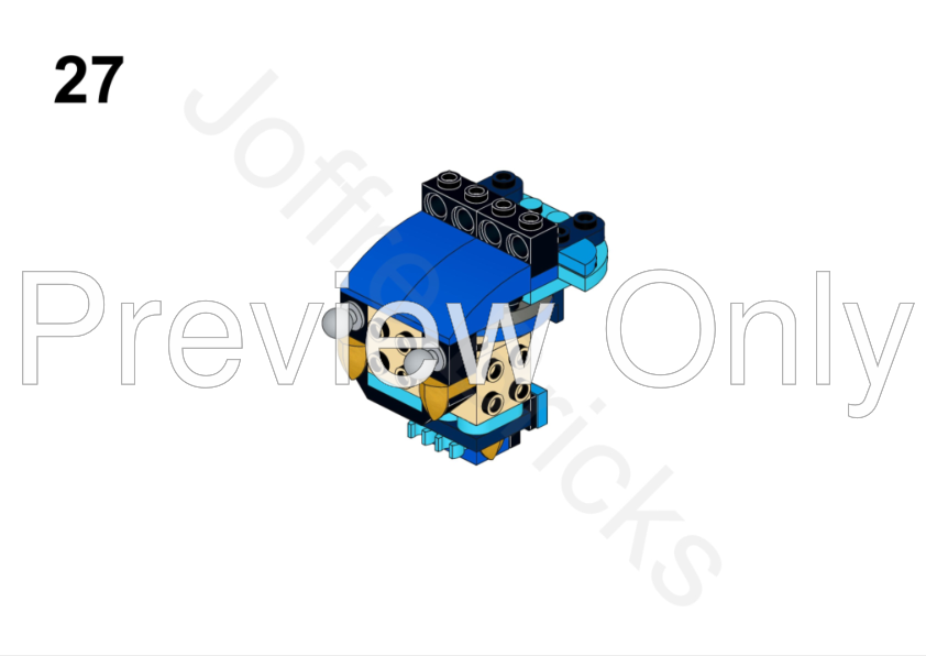 LEGO MOC Derpy Tiger - Kpop Demon Hunters by Joffre Bricks ...