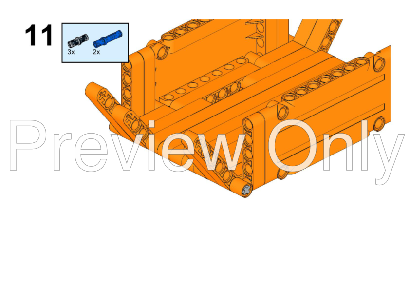 LEGO MOC Lego Technic roll-off tipper by Nikester | Rebrickable - Build ...