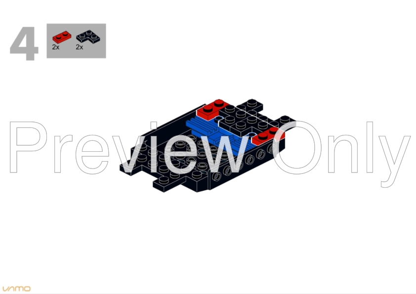 LEGO MOC-231128 Pagani Zonda Convertible 77240 Inspired by Vamo Customs ...