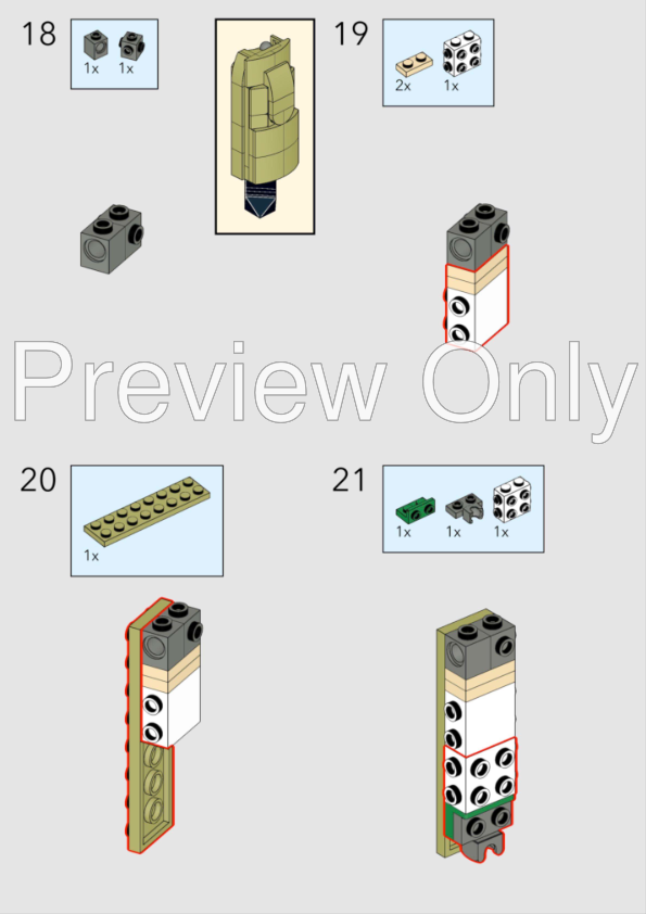LEGO MOC Kim Possible (& Rufus) by T.Brick | Rebrickable - Build with LEGO