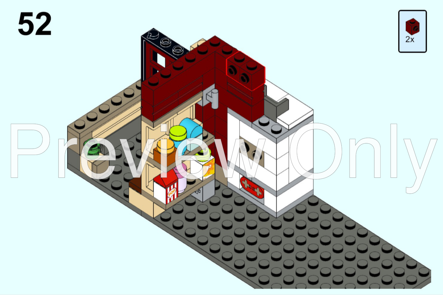 LEGO MOC P.P. apartment by iTavix | Rebrickable - Build with LEGO