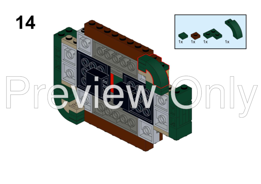 LEGO MOC MOD - Japanese Maple Tree - Fall - bushier by ryan1172 ...