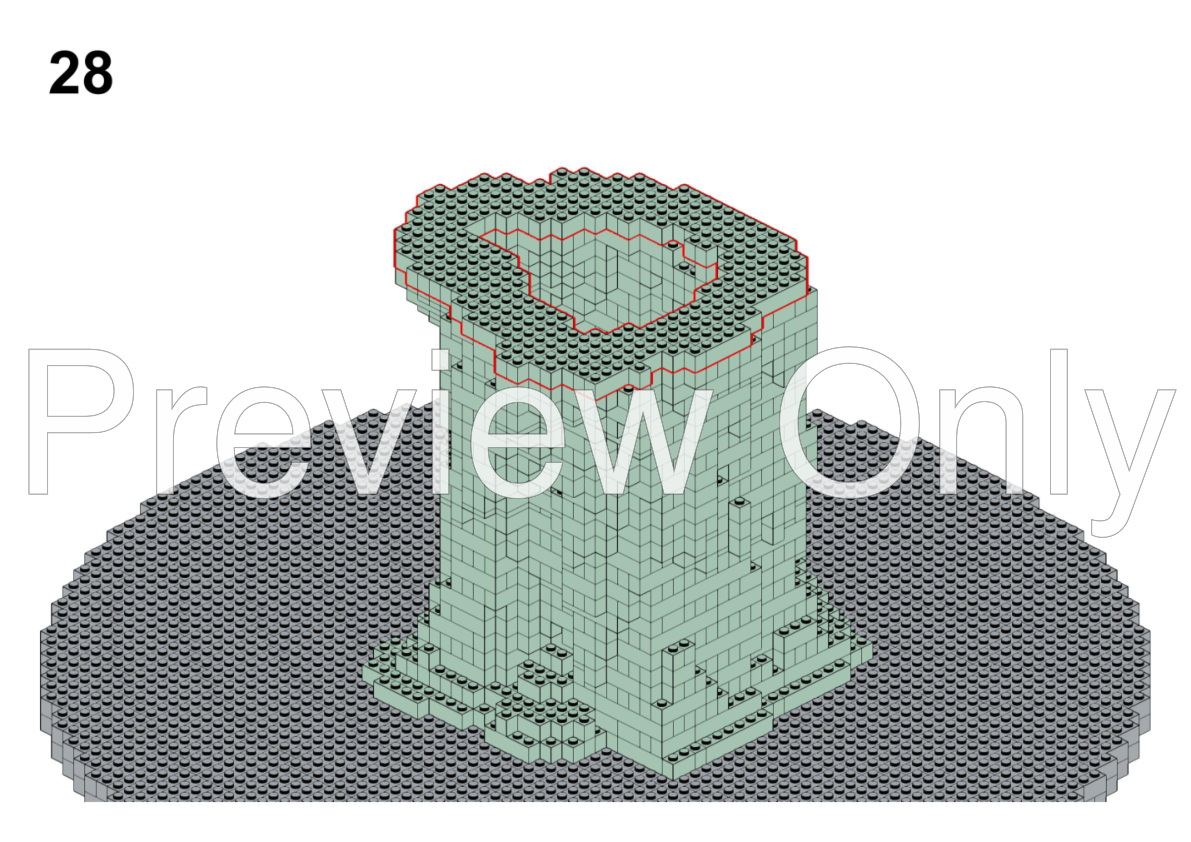 LEGO MOC sculpture statue of liberty by blackmaster | Rebrickable ...