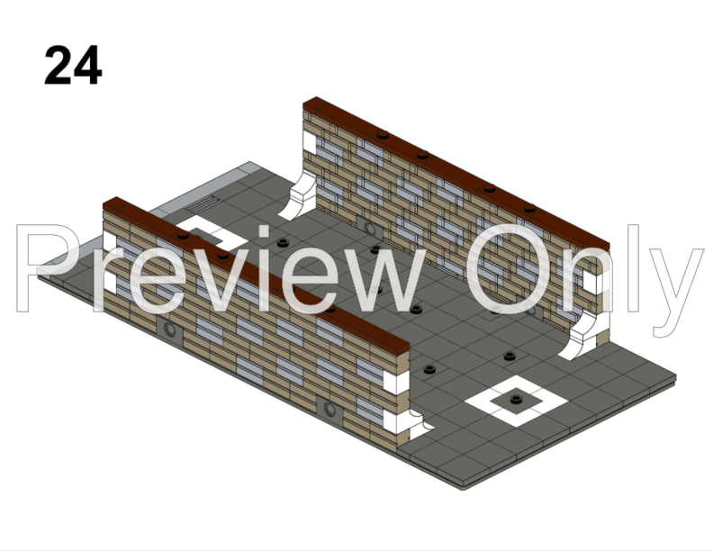 LEGO MOC-231809 Pergola Arcade - Modular Building - 16x32 by malibu ...