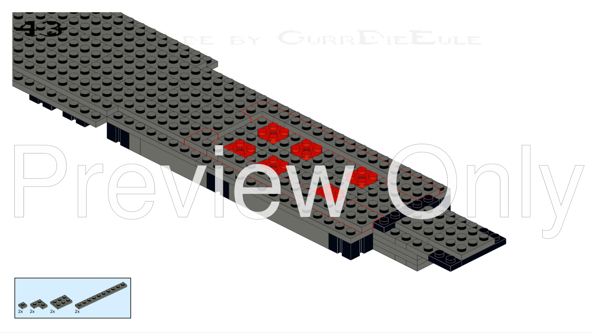 LEGO MOC-231999 Marathon-class heavy Cruiser - UNSC Leviathan by ...