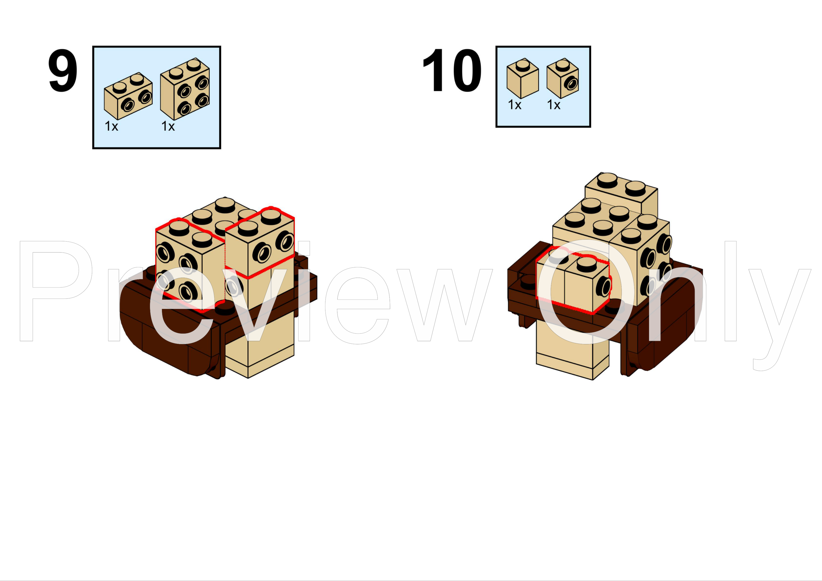 LEGO MOC-23231 LOTR Brickheadz - Gollum by frevler90 | Rebrickable ...