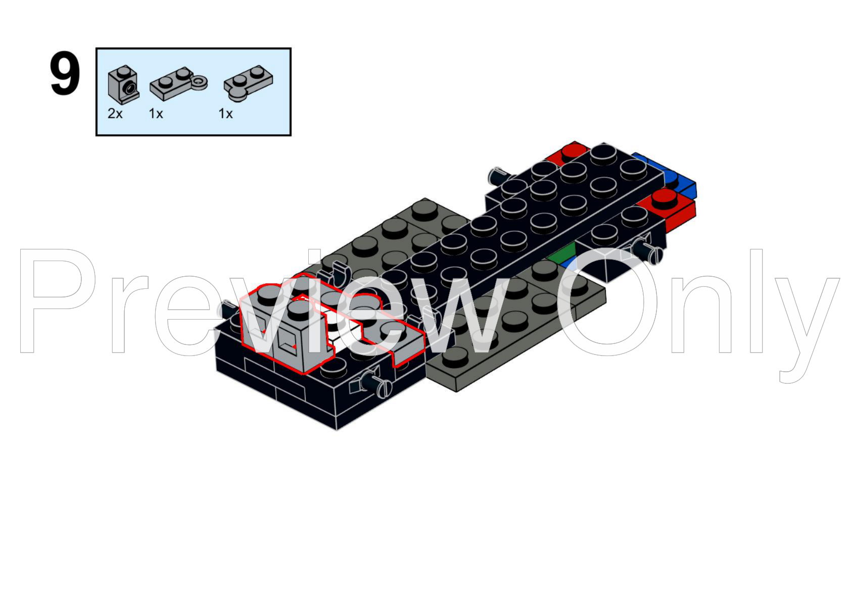 LEGO MOC 60117 Cabrio by Keep On Bricking | Rebrickable - Build with LEGO