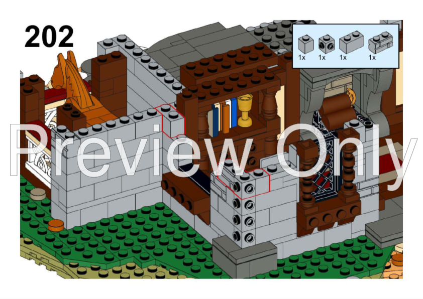 LEGO MOC Griffin's Tower by FafnirDesign | Rebrickable - Build with LEGO