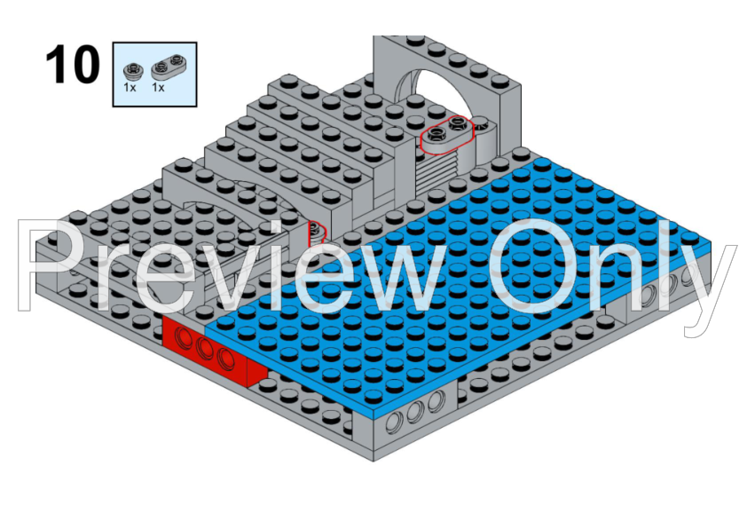 LEGO MOC Harbor Panorama Modul 2 by HerzBrick | Rebrickable - Build ...