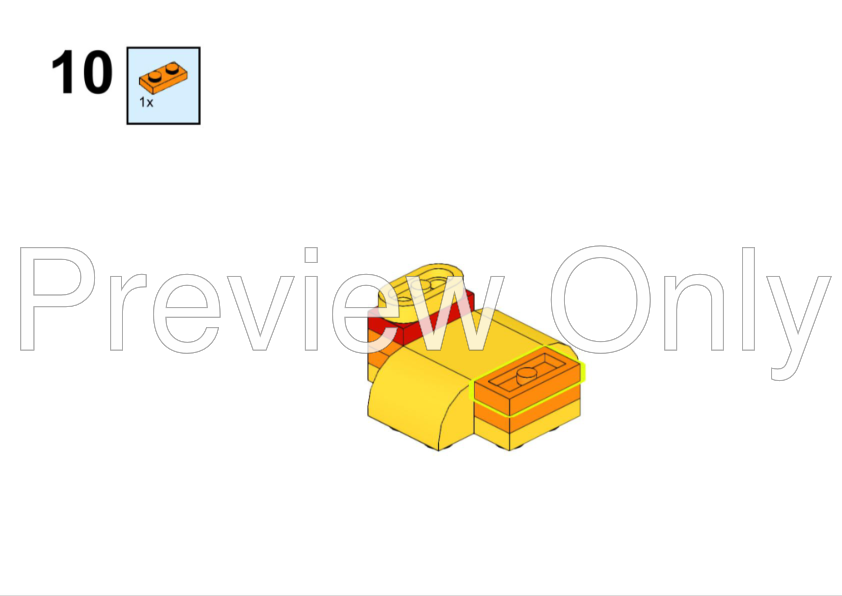 LEGO MOC-233361 Hulk hogan by Legofrench | Rebrickable - Build with LEGO