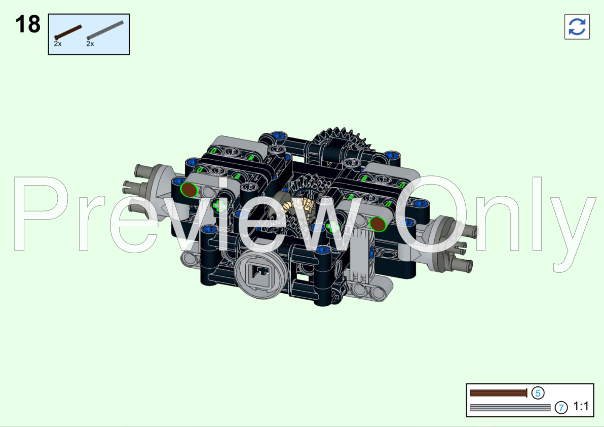 LEGO MOC Wood chipper trailer by lu_builder | Rebrickable - Build with LEGO