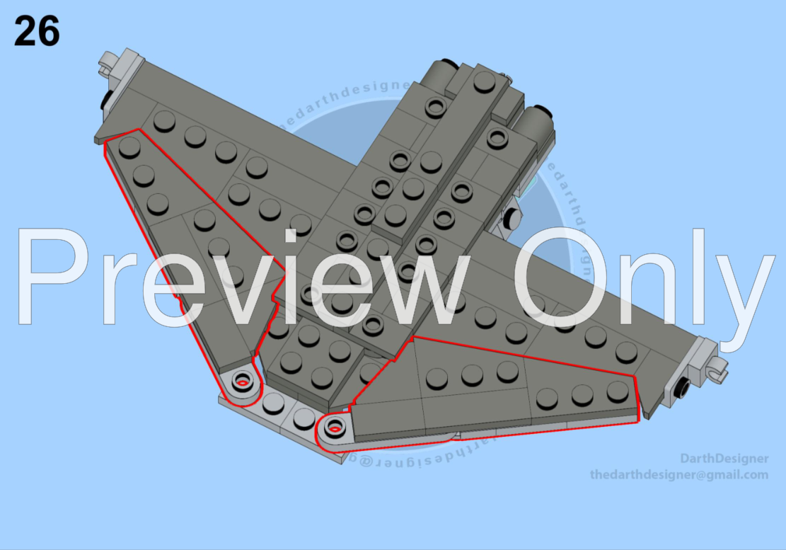 LEGO MOC-233477 General Dynamics | F-16 Fighting Falcon - 1:70 Scale by ...
