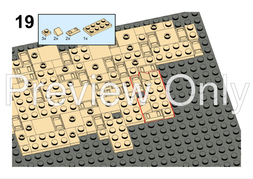 LEGO MOC Modular Construction Site Display for sets 60420 + 60466 ...