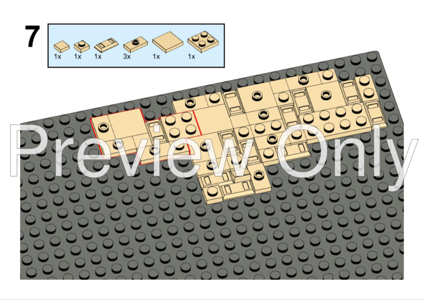 LEGO MOC Modular Construction Site Display for sets 60420 + 60466 ...