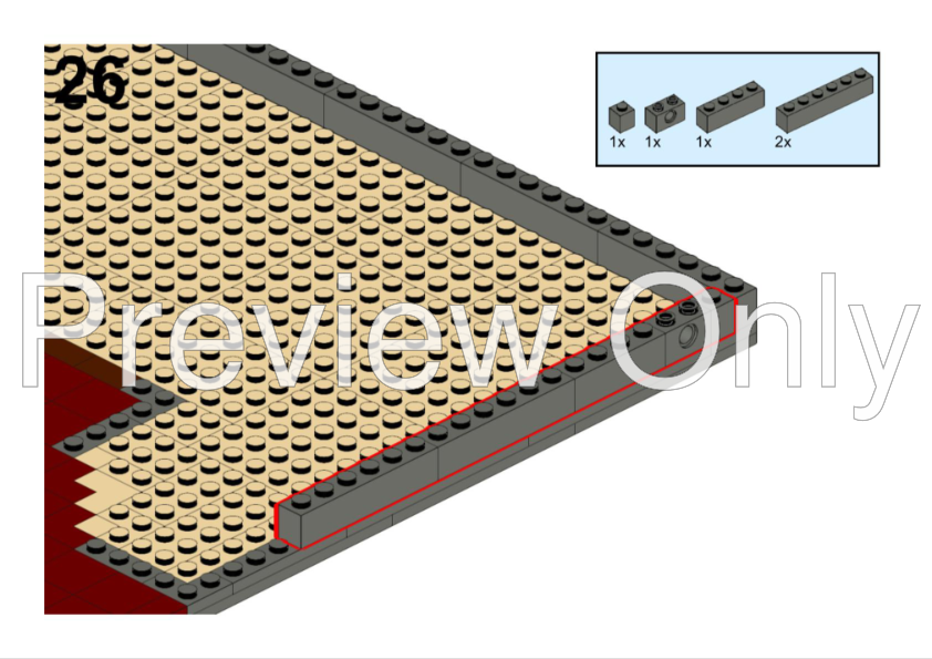 LEGO MOC Magic Kingdom Main Street Cinema by WDWBricks | Rebrickable ...