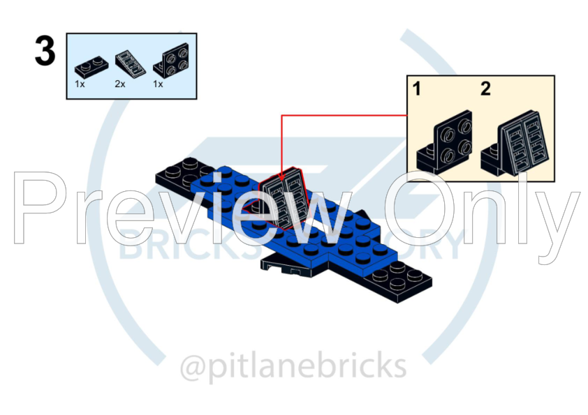 LEGO MOC F1 Jordan 191 by Pit Lane Bricks Factory | Rebrickable - Build ...